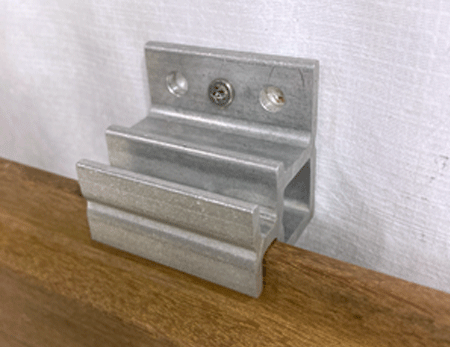 Rainscreen Hardwood Siding Fasteners | Aluminum Cladding Clips